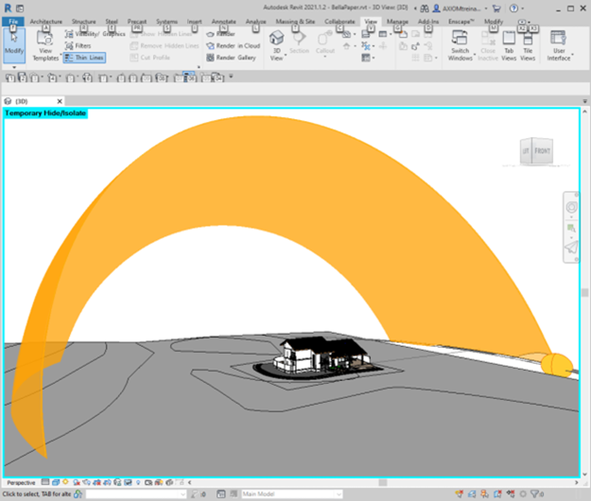 Configurando luz solar no Enscape - Blog totalCAD